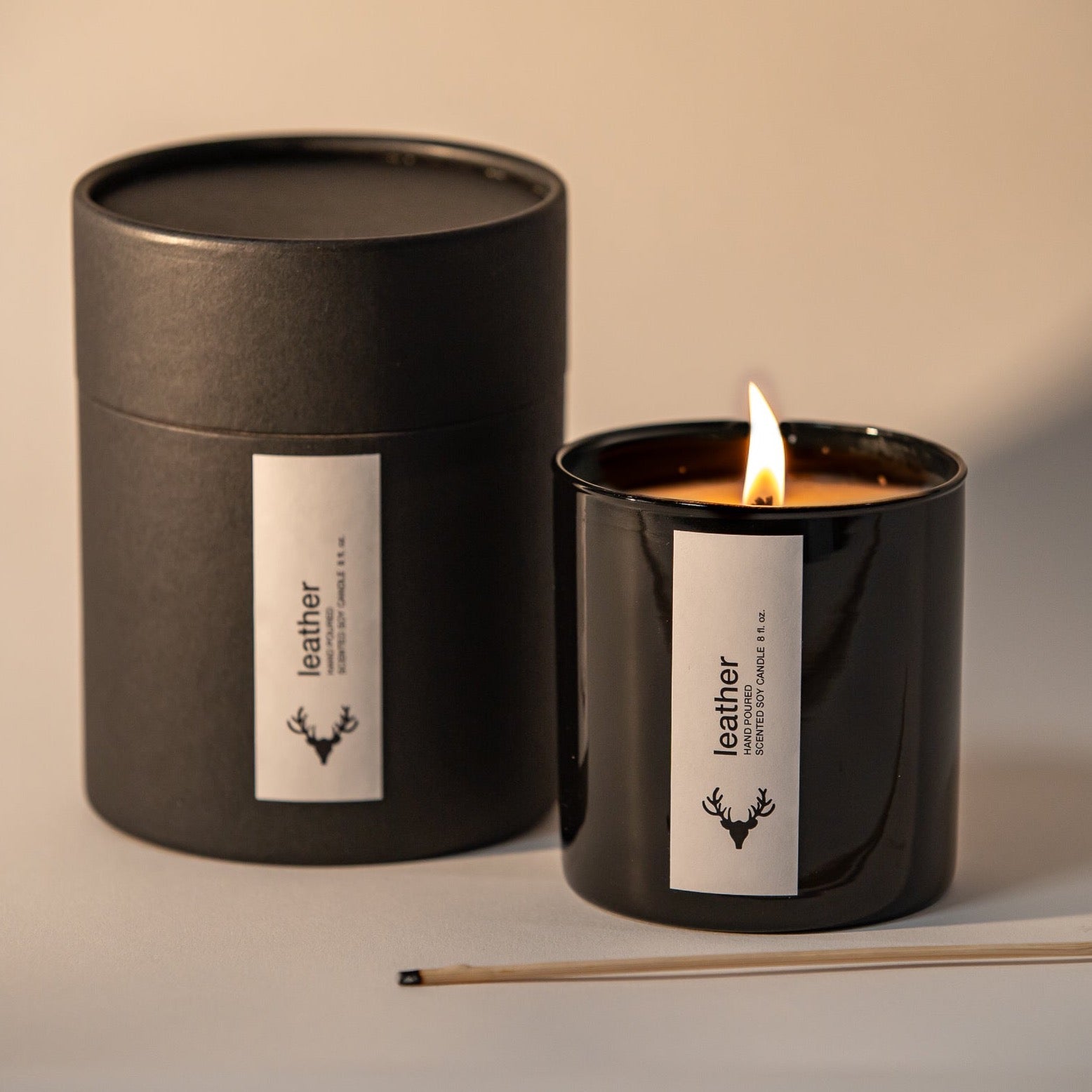 Leather Scented Candle – Taxidermy